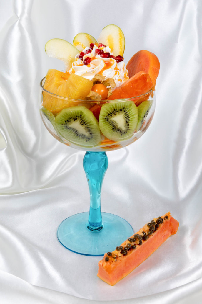 Fotografo Coppe Gelato per Menu Gelateria - Enrico Maria Vernì