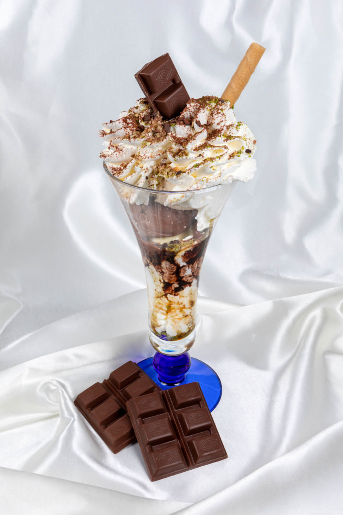 Fotografo Coppe Gelato per Menu Gelateria - Enrico Maria Vernì